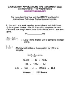 CALCULATOR.-DECEMBER-2022 | Ram Materials